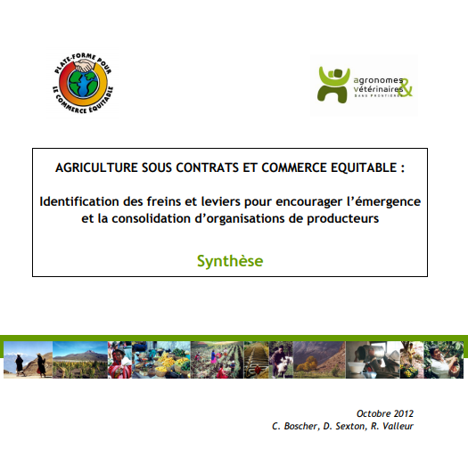 Agriculture sous contrats et commerce équitable - Commerce Équitable France