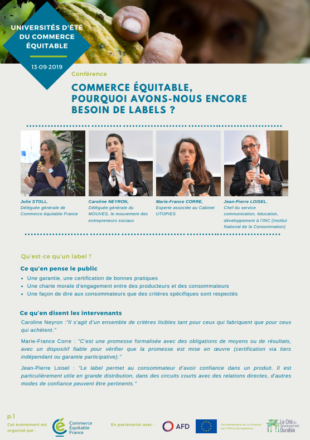 Les labels | Commerce Équitable France